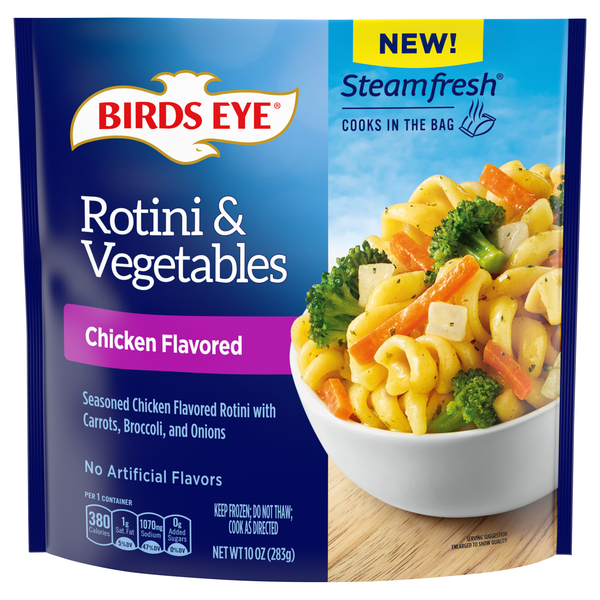 Save on Birds Eye Steamfresh Chicken Flavored Rotini & Vegetables ...