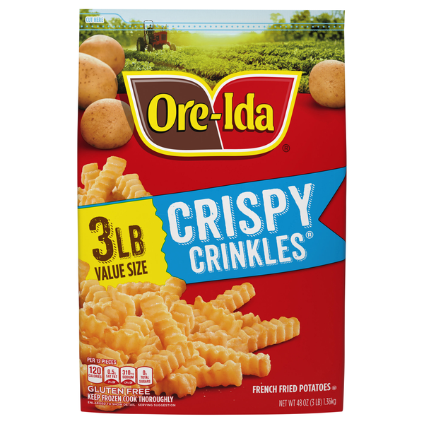 Save on Ore-Ida Golden Crinkles French Fried Potatoes Value Size Frozen ...