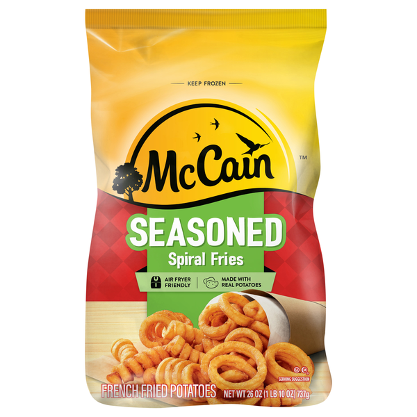 Save on McCain Seasoned Spiral Fries Frozen Order Online Delivery | GIANT