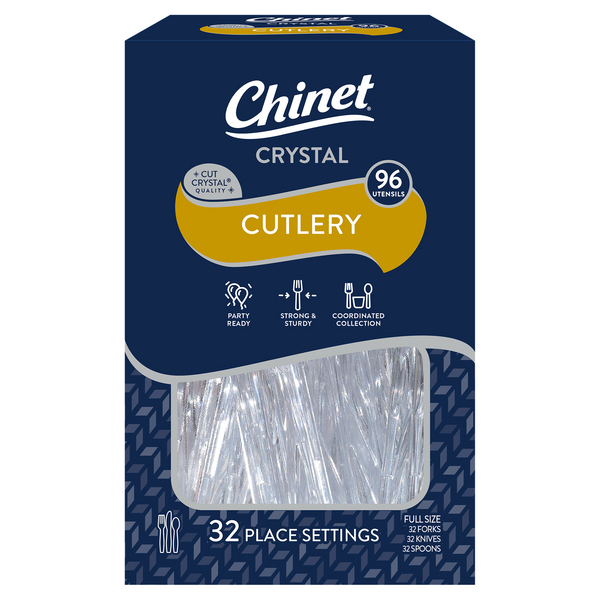 Save on Chinet Crystal Cutlery Order Online Delivery | GIANT