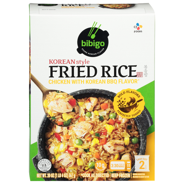 Save on Bibigo Fried Rice Korean Style Chicken with Korean BBQ Flavor ...
