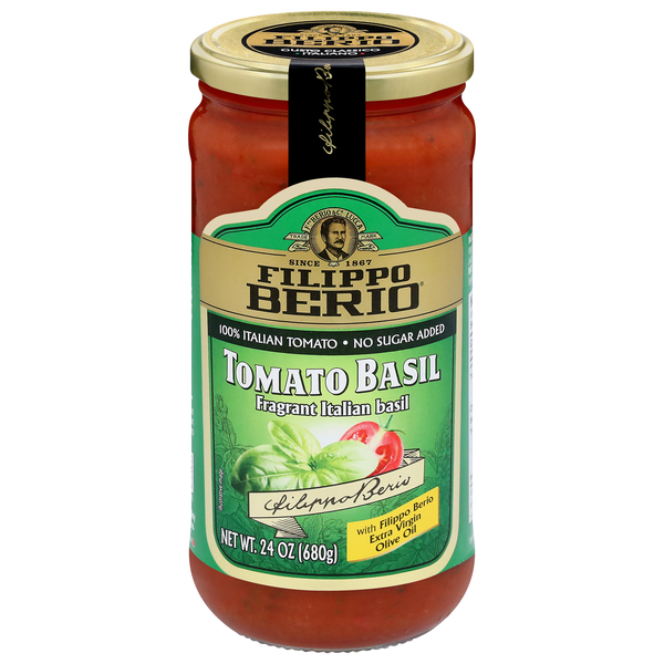 Save on Filippo Berio Tomato Basil Pasta Sauce Order Online Delivery ...