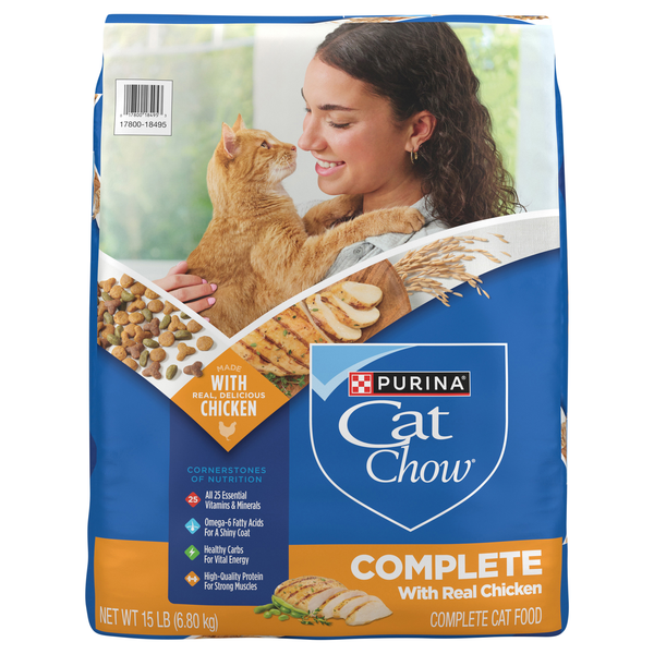 Save on Purina Cat Chow Complete Chicken All Ages Dry Cat Food Order ...