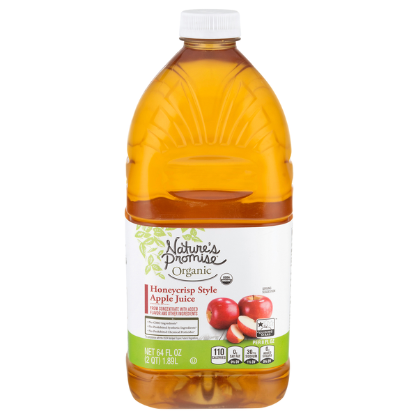 Save on Nature's Promise Organic Honeycrisp Style Apple Juice from ...