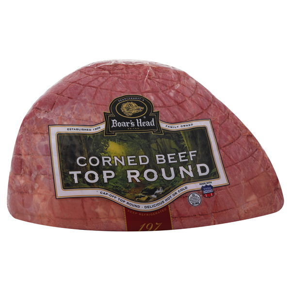 Save on Boar's Head Corned Beef Top Round (Shaved) Order Online ...