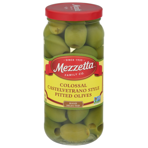 Save on Mezzetta Castelvetrano Style Olives Colossal Pitted Order ...