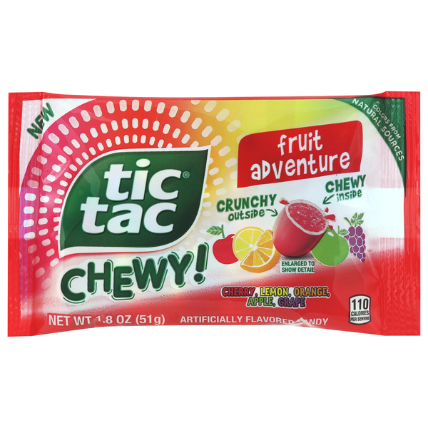 Save on Tic Tac Chewy! Fruit Adventure Candy Order Online Delivery ...
