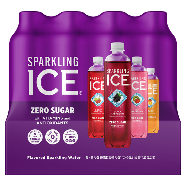 Save on Sparkling Ice Zero Sugar Purple Variety Pack Sparkling Water - 12 pk Order Online ...
