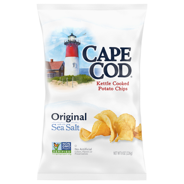 Save on Cape Cod Original with Sea Salt Kettle Cooked Potato Chips ...