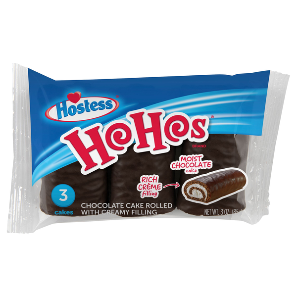 Save on Hostess Chocolate Ho Hos - 3 ct Order Online Delivery | Stop & Shop