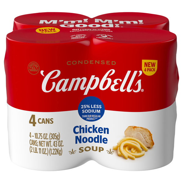 Campbells Chicken Noodle Soup Label Food Labels: Campbell's Chicken