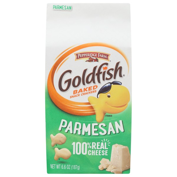Save on Pepperidge Farm Goldfish Parmesan Cheese Crackers Order Online ...