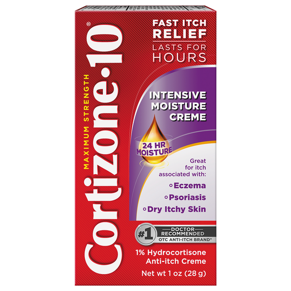 Save on Cortizone-10 Hydrocortisone Anti-Itch Intensive Moisture Creme ...