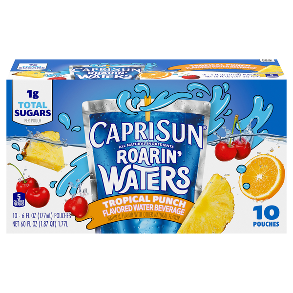 Save on Capri Sun Roarin' Waters Tropical Flavored Beverage Pouches ...