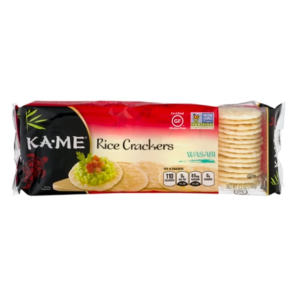 Save on KA-ME Rice Crackers Wasabi Order Online Delivery | Stop & Shop