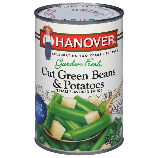 Save on Hanover Cut Green Beans & Whole Potatoes in Ham Flavored Sauce ...