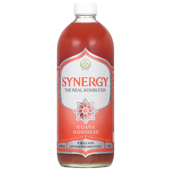 Save on GT's Synergy Raw Kombucha Guava Goddess Order Online Delivery ...
