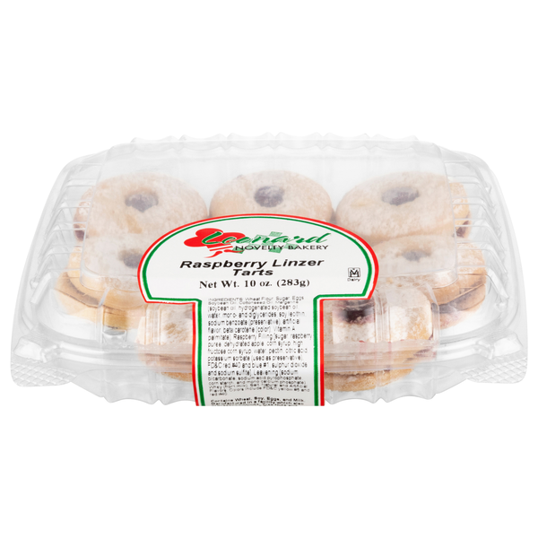 Save on Leonard Novelty Bakery Raspberry Linzer Tarts Cookies Order ...