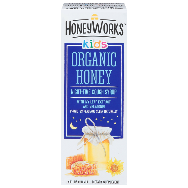 Save on Honeyworks Kids Night-Time Cough Syrup Honey Organic Order ...