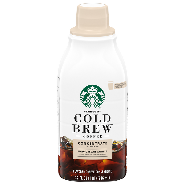 Save on Starbucks Madagascar Vanilla Cold Brew Coffee Concentrate Order ...