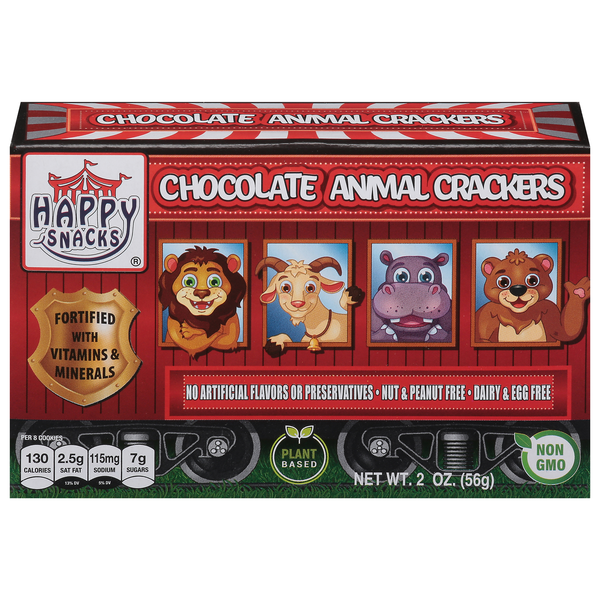 Save on Happy Snacks Chocolate Circus Animal Crackers Order Online ...