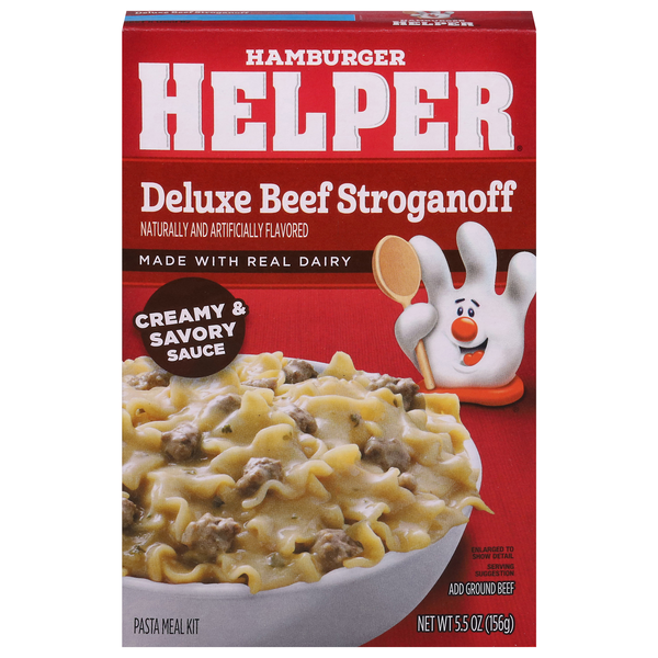 Save on Hamburger Helper Deluxe Beef Stroganoff Order Online Delivery ...