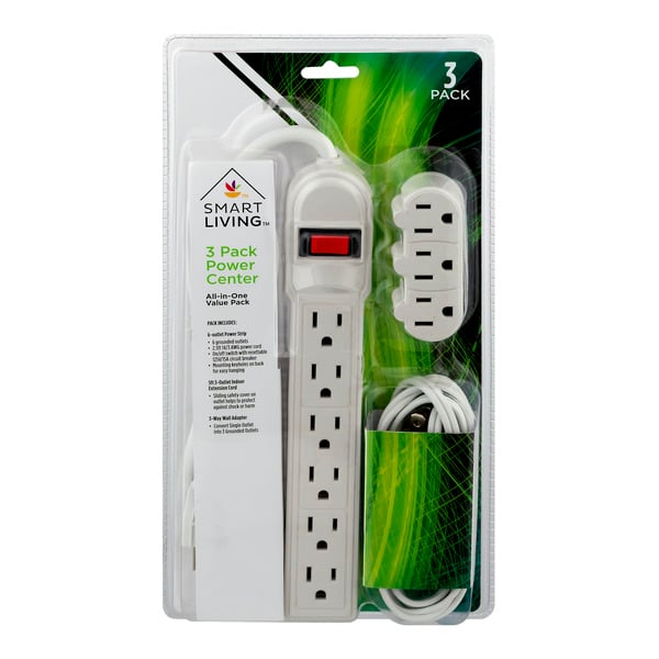 Save on Smart Living 3 Pack Power Center Order Online Delivery | Stop ...