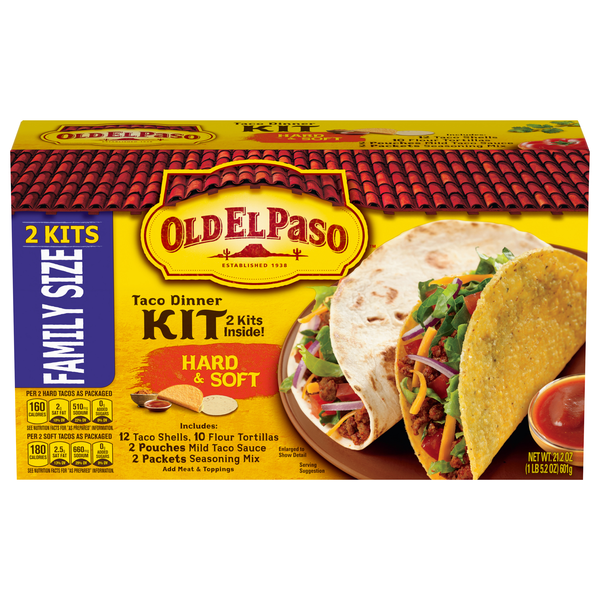 Taco Shells & Taco Dinner Kits - Order Online & Save | Food Lion