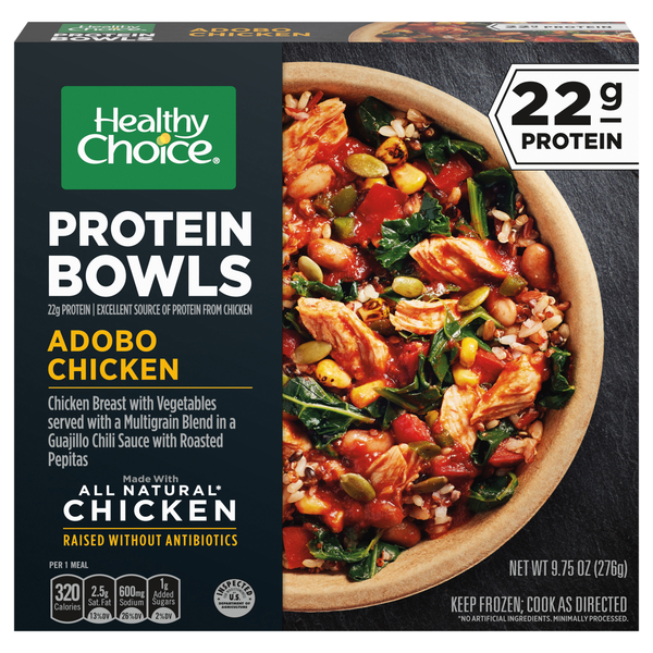 Save on Healthy Choice Protein Bowls Adobo Chicken Frozen Meal Order ...
