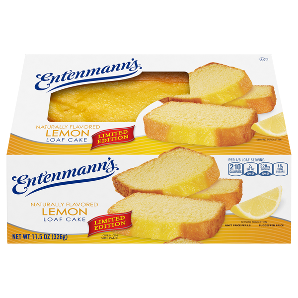 Save on Entenmann's Lemon Loaf Cake Order Online Delivery | GIANT