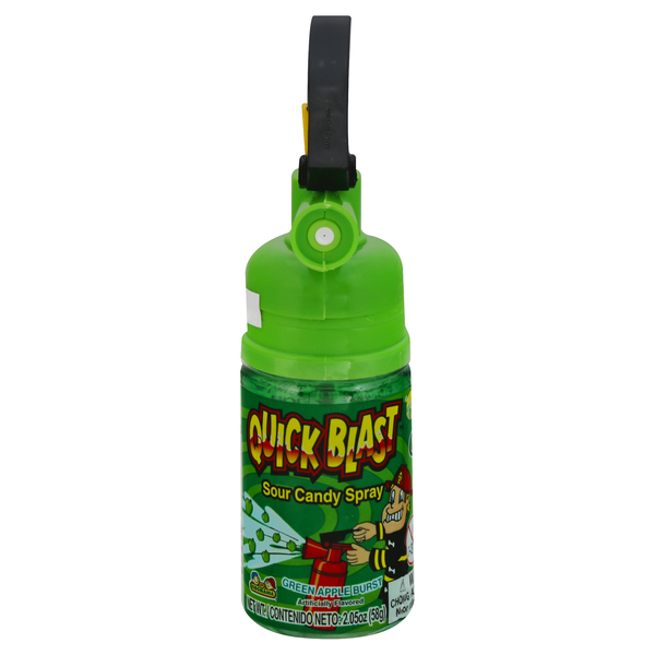 Save on Quick Blast Green Apple Burst Sour Candy Spray Order Online ...