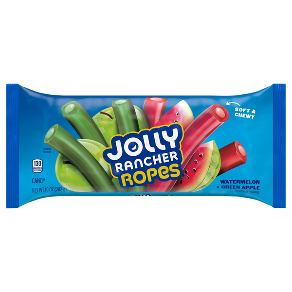 Save on Jolly Rancher Ropes Watermelon + Green Apple Candy Order Online ...