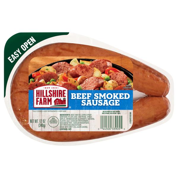 Save on Hillshire Farm Beef Smoked Sausage Rope Order Online Delivery ...