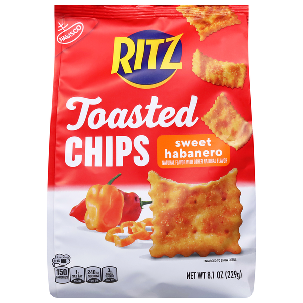 Save on Nabisco Ritz Sweet Habanero Toasted Chips Order Online Delivery ...