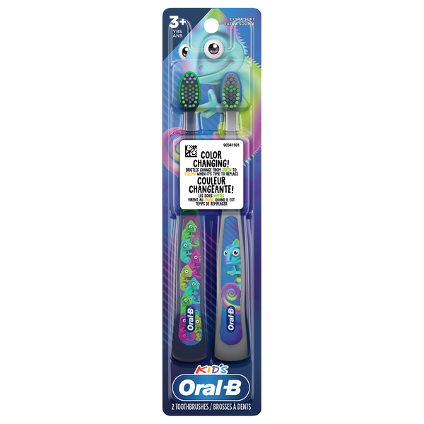 Save on Oral-B Kid's Color Changing Extra Soft Toothbrushes Order ...