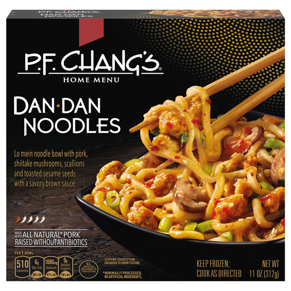 Save on P.F. Chang's Home Menu Dan Dan Noodles Bowl Frozen Meal Order ...