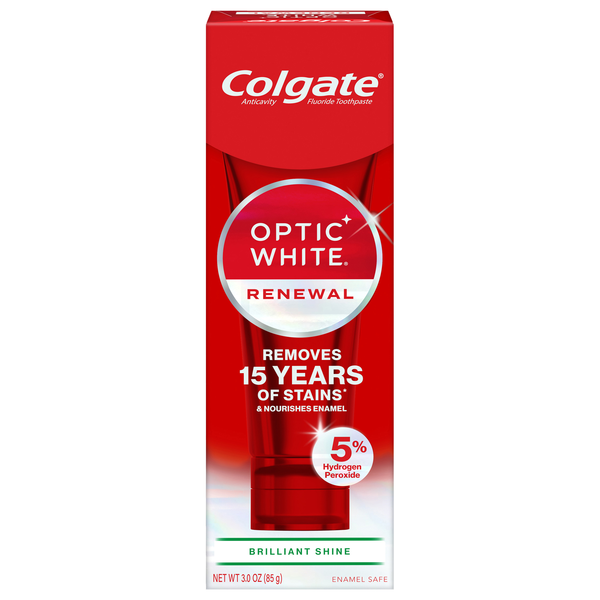 Save on Colgate Optic White Renewal Toothpaste Brilliant Shine Order ...