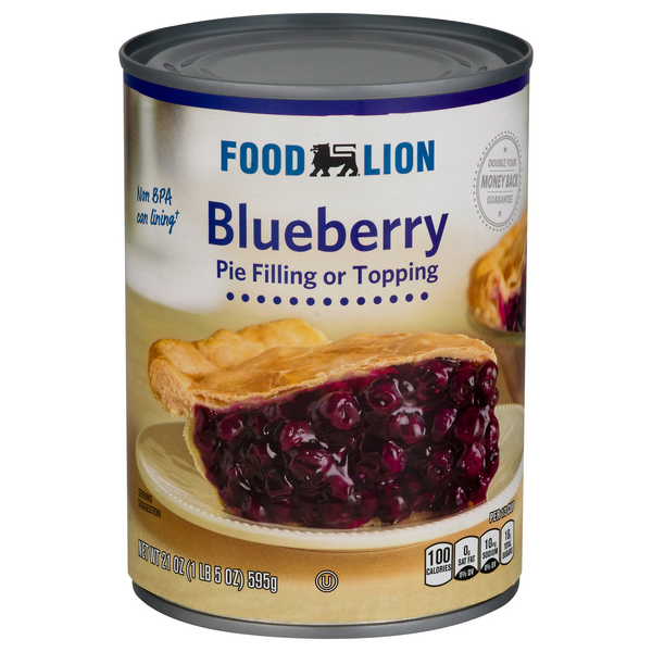 Save on Food Lion Blueberry Pie Filling or Topping Order Online ...