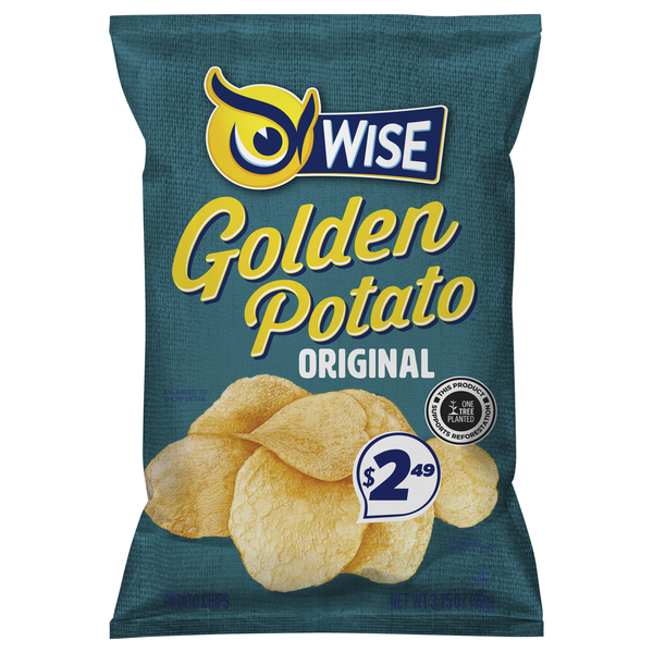 Save on Wise Original Golden Potato Chips Order Online Delivery | MARTIN'S