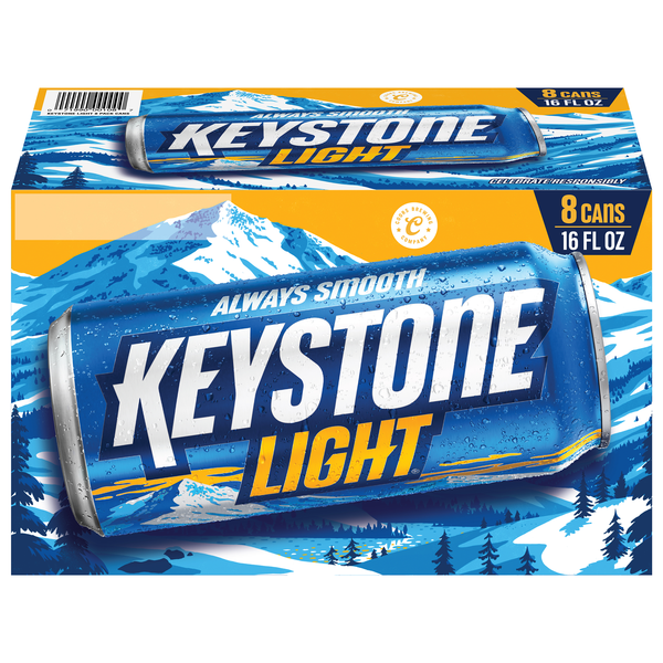 Save on Keystone Light Beer - 8 pk Order Online Delivery | Food Lion