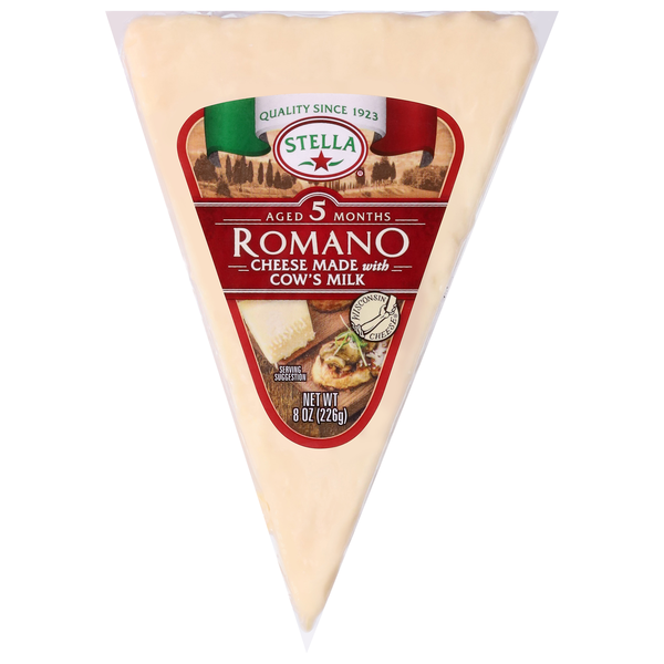 Save on Stella Aged Romano Cheese Wedge Order Online Delivery | Food Lion