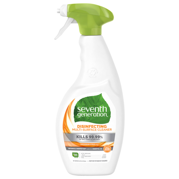 Save on Seventh Generation Lemongrass Citrus Disinfecting Multi-Surface ...
