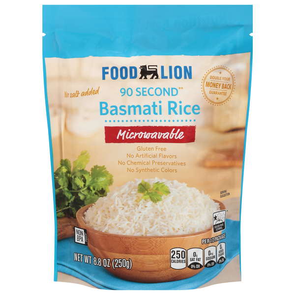 Save on Food Lion 90 Second Microwave Basmati Rice Order Online ...