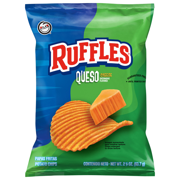 Save on Ruffles Queso Cheese Potato Chips Order Online Delivery | Stop ...