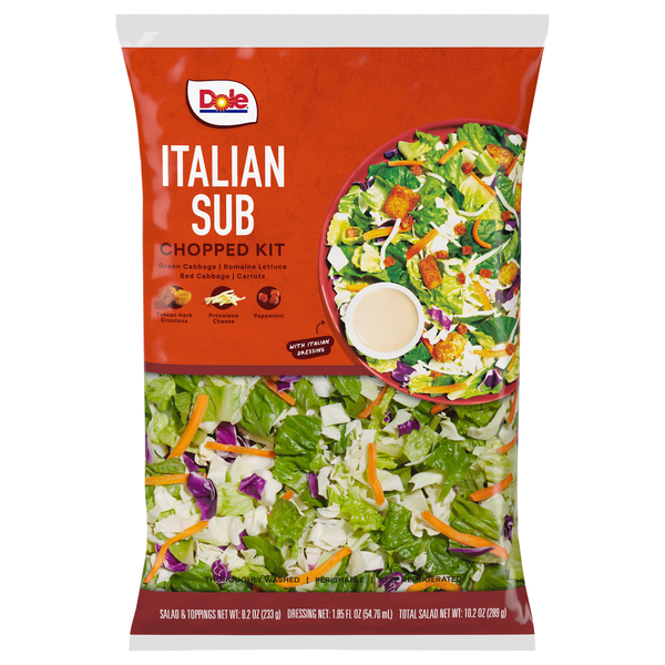 Save on Dole Italian Sub Chopped Salad Kit Order Online Delivery | GIANT