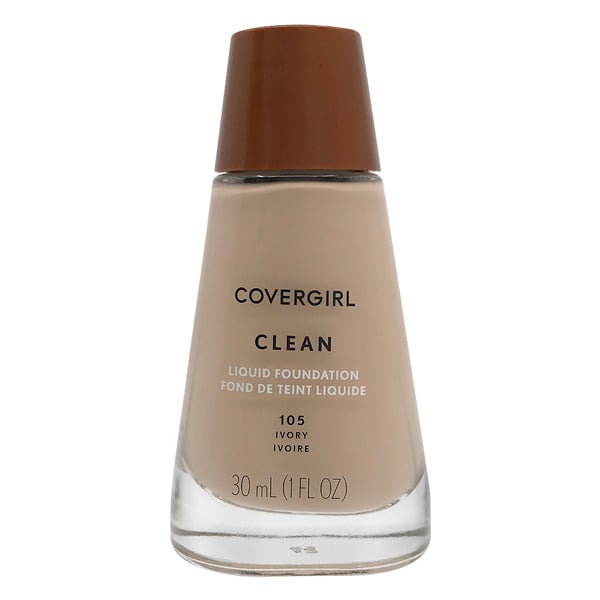 Save on CoverGirl Clean Liquid Foundation Ivory 105 Order Online ...
