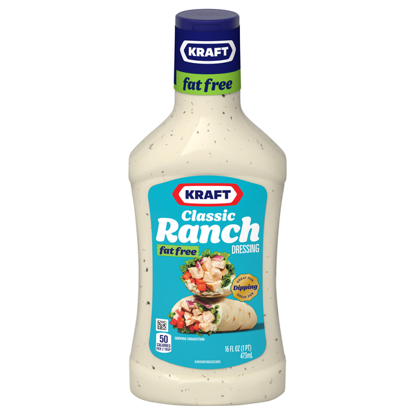 Save on Kraft Fat Free Classic Ranch Dressing Order Online Delivery ...