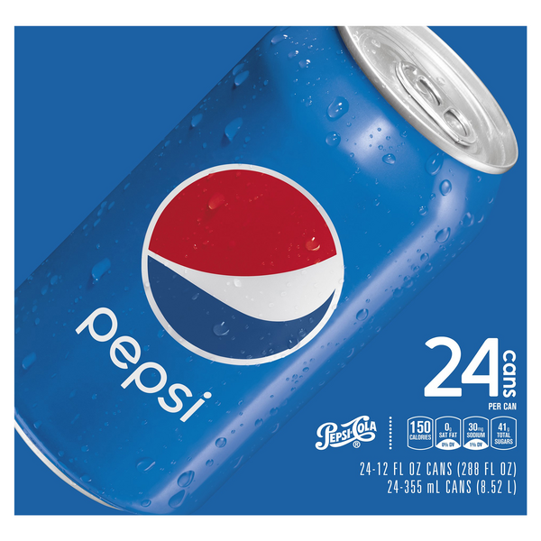 Save On Pepsi Cola Soda 24 Pk Order Online Delivery Giant