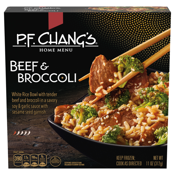 Save on P.F. Chang's Home Menu Beef & Broccoli Rice Bowl Frozen Meal ...
