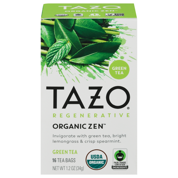 Save on Tazo Regenerative Organic Zen Green Tea Bags Order Online ...